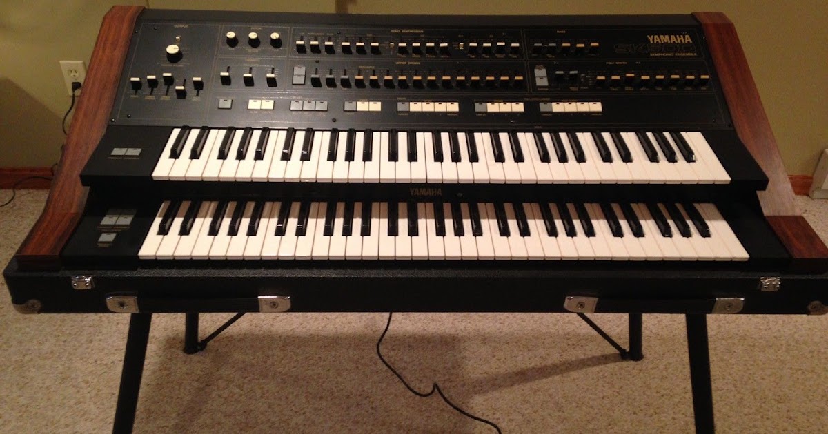 MATRIXSYNTH: Yamaha SK50D Double Manual Analog Synthesizer
