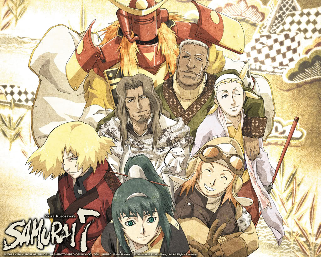 Nie boję się ukulturalnienia!: Samurai 7 (サムライセブン, Siedmiu Samurajów ...