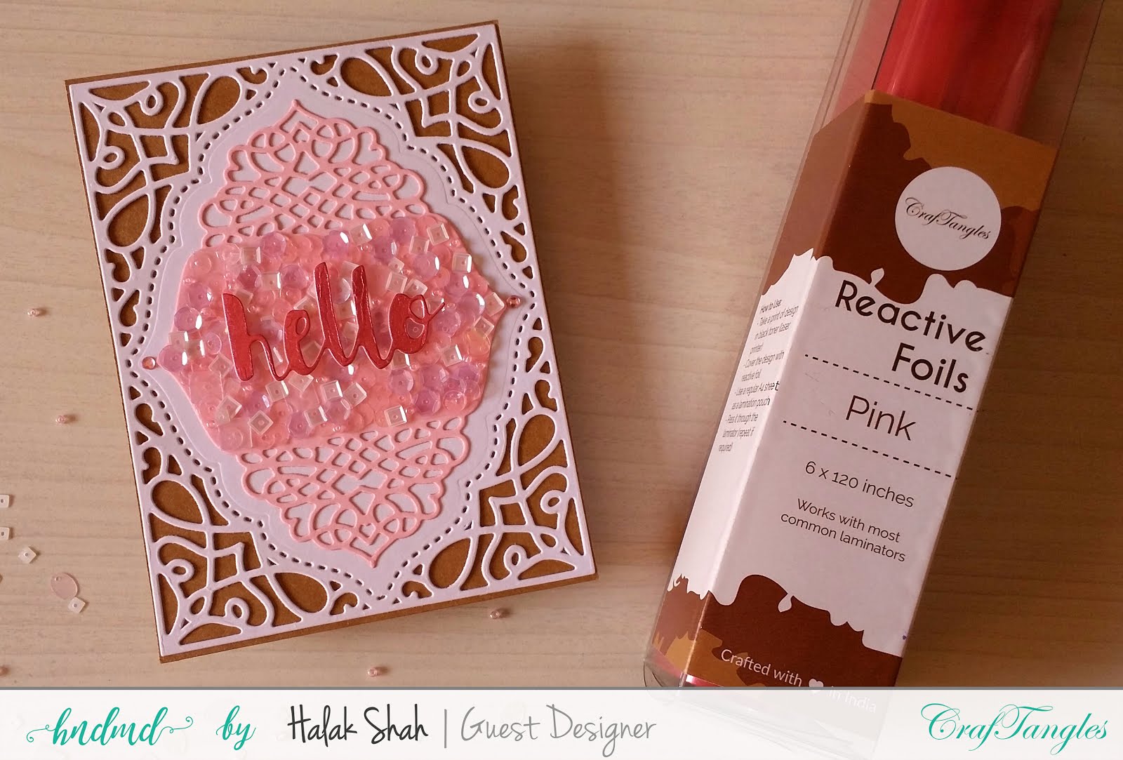 Different ways to create cards using CrafTangles Products - CraftAdda Blog