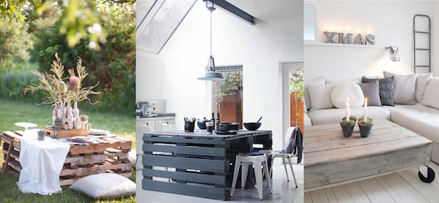 22 upcycling pallet table ideas for your garden or living room - Idees ...