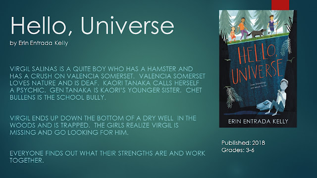 Young Adult Reading Machine: Hello, Universe by Erin Entrada Kelly