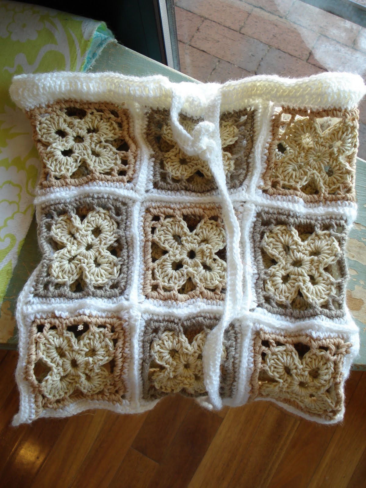 Cornflower Blue: Crochet-Lingerie Bag