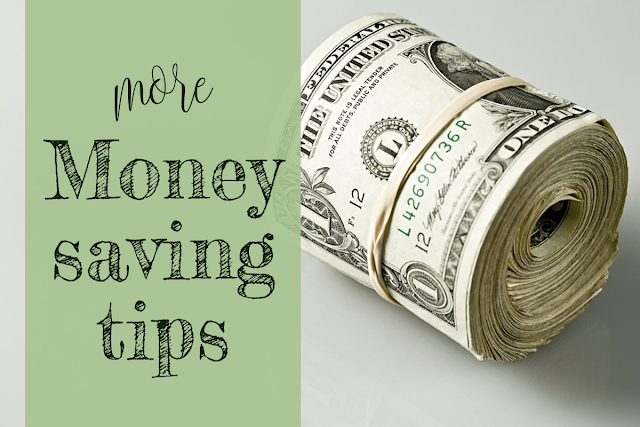 101 Budgeting tips: More Money Saving Tips