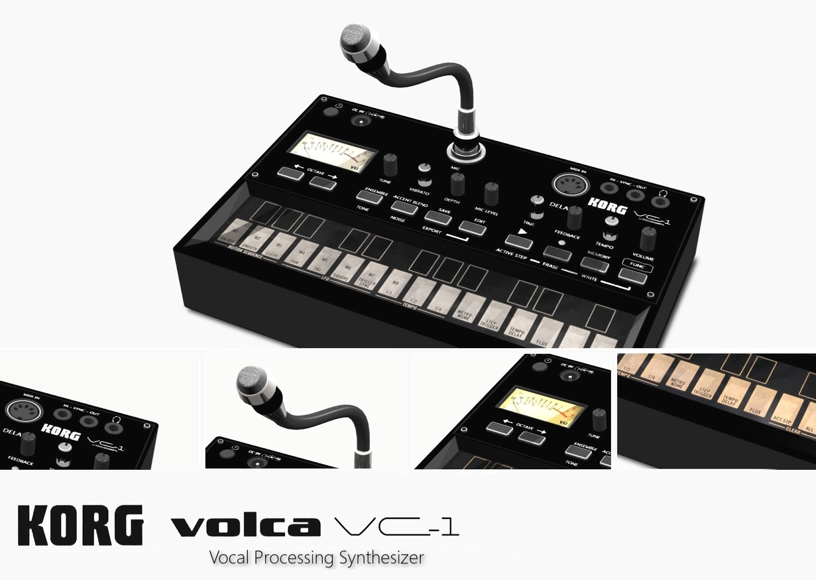 KORG 1 November - New Volca Wavetable and Vocal Processing Synthesizer ...