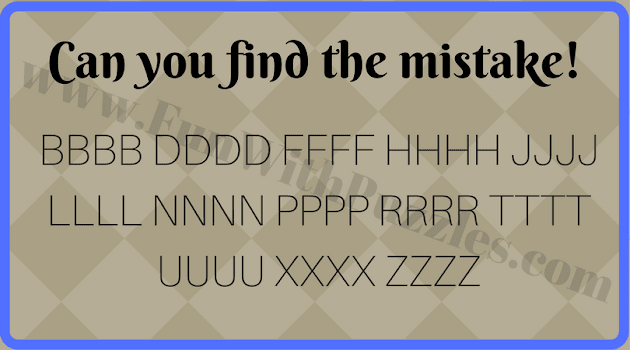 Visual Challenge: Find the Mistake in the Picture Puzzles