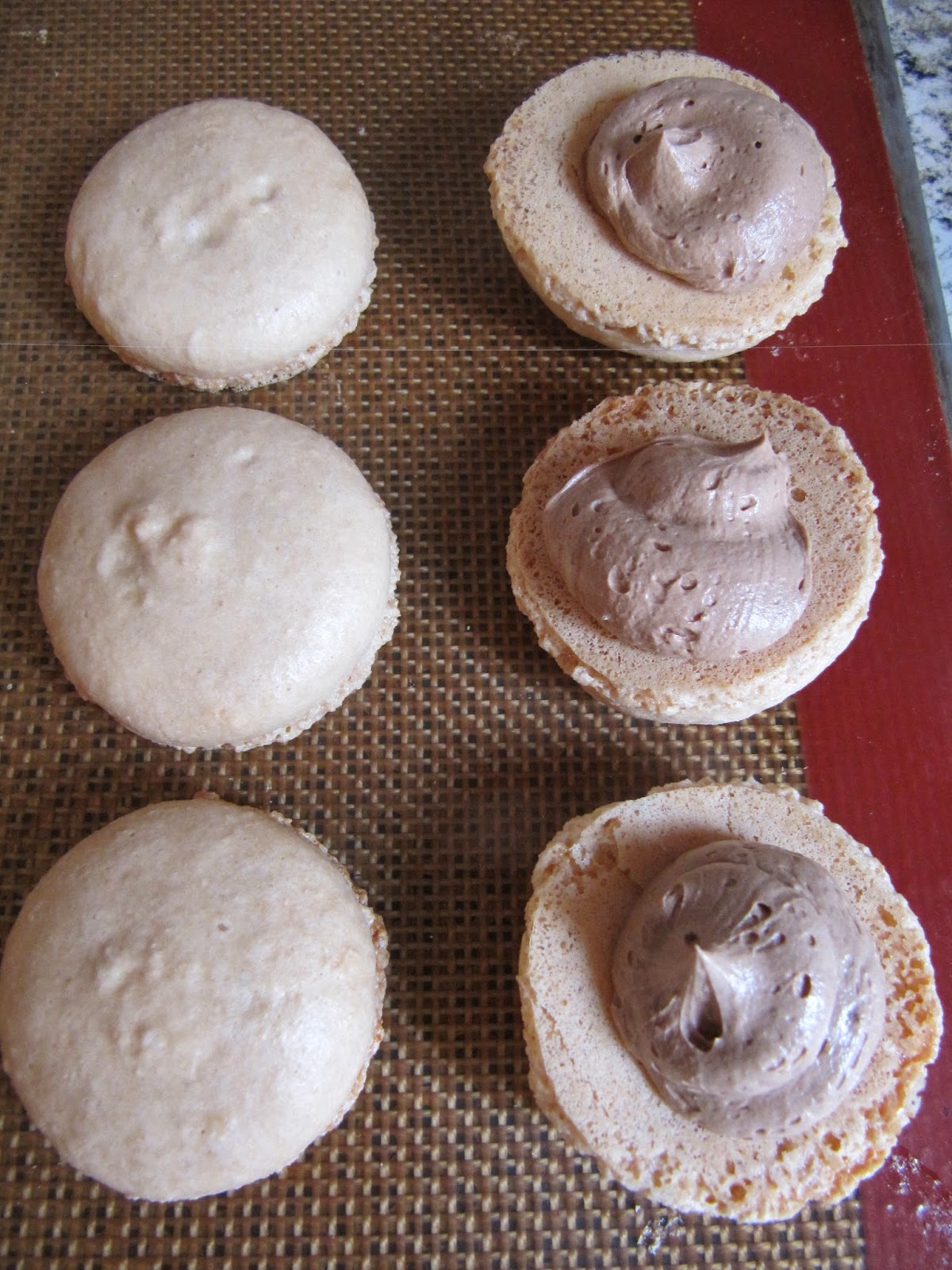 La cuisine d'ici et d'ISCA: Macarons de base