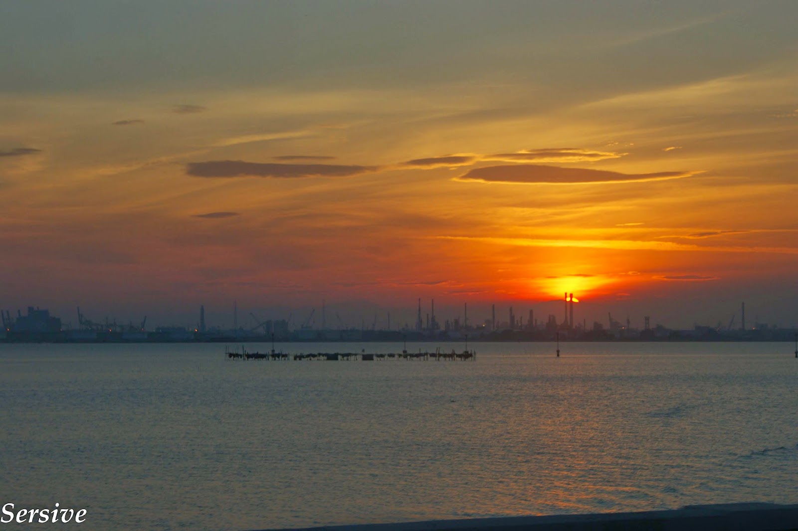 SERSIVE-FOTOS: El Mágico Ocaso del Sol.