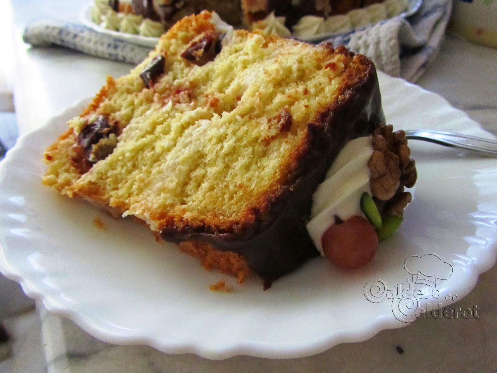 el Caldero de Calderot: Pastel Chiffón