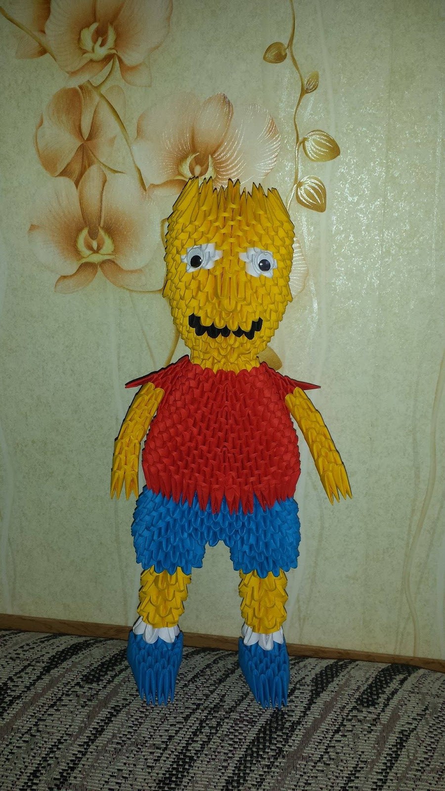 Origami Magic: Ay caramba! - Bart Simpson