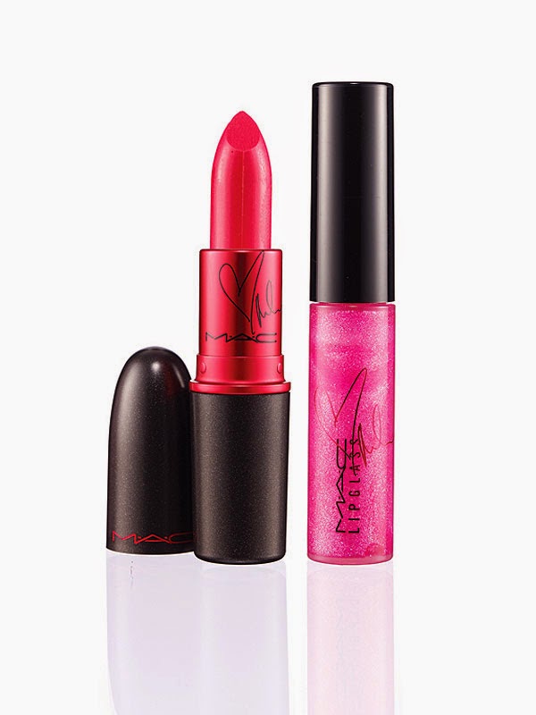 LACARENE: MAC COSMETICS VIVA GLAM MILEY CYRUS LIPSTICKS AND TINTED LIPGLASS
