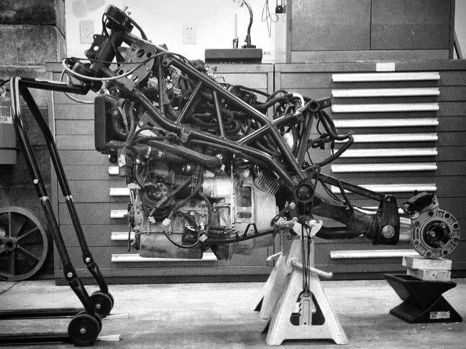 BLACK CAT garage : Turbo Diesel Cafe Racer