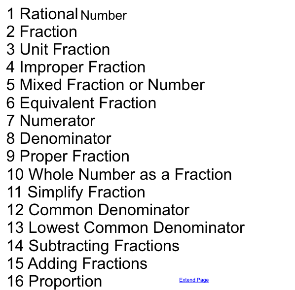 Sargent Park Math Zone Fractions sargent-park-math-zone-fractions
