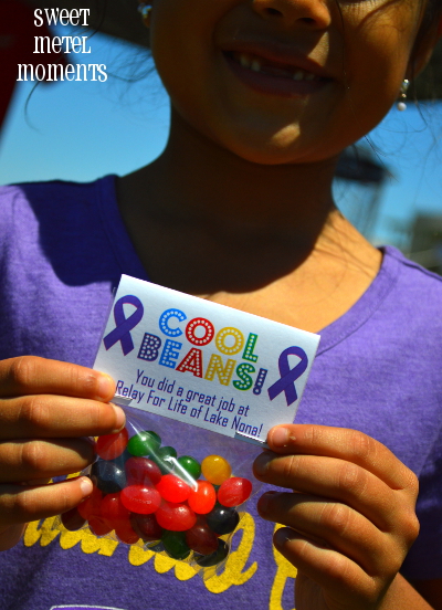 Sweet Metel Moments: Relay For Life "Cool Beans!" Treat Bag - Free ...