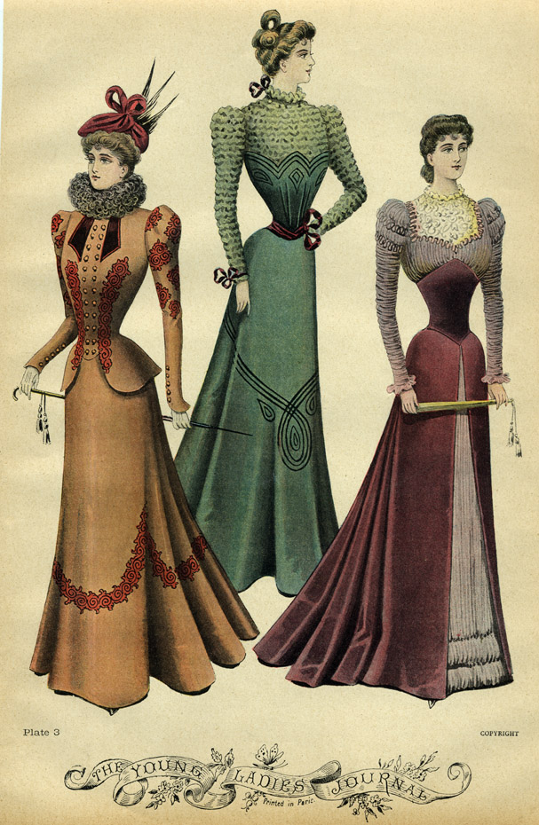 Paper With A Past: High Euro style: March 1899