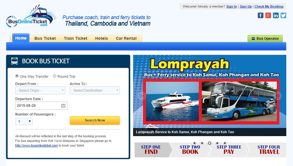 Express Bus Booking Site - BusOnlineTicket.com Blog