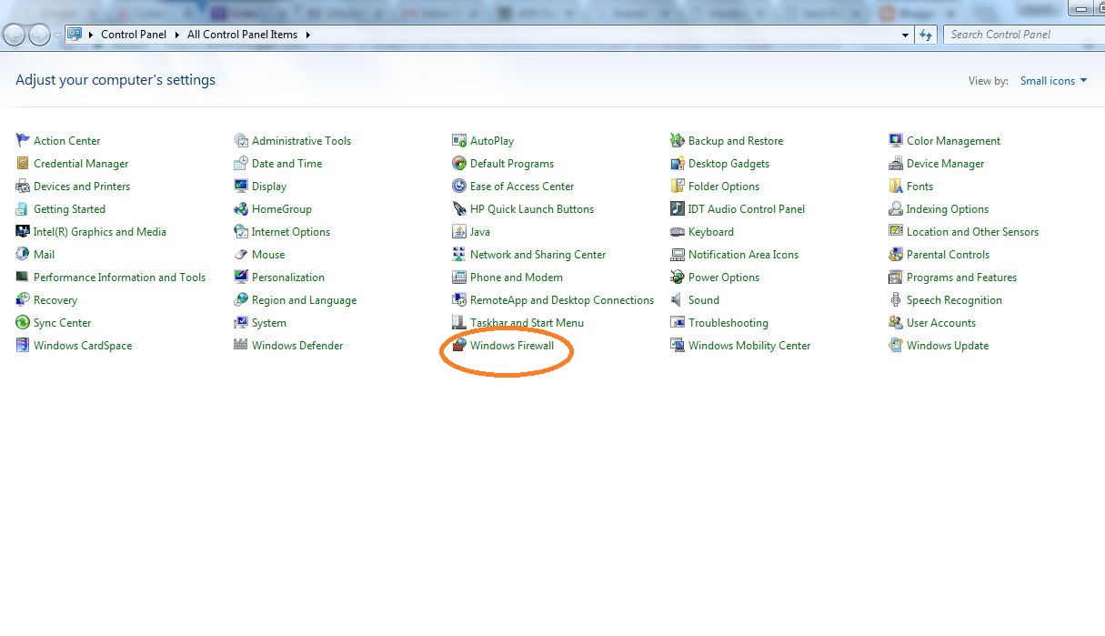 Allow incoming and outgoing ports in a windows firewall. - AKN Network