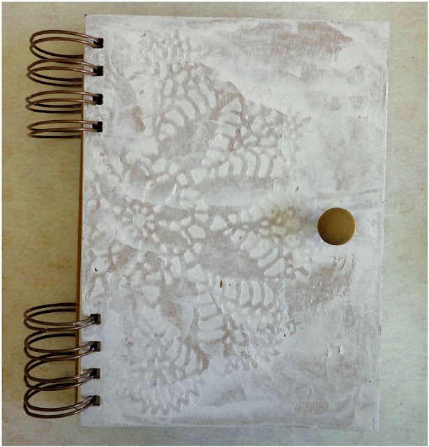 13 arts: Art Journal Cover with Step-By-Step Tutorial - by Jacqueline Moore