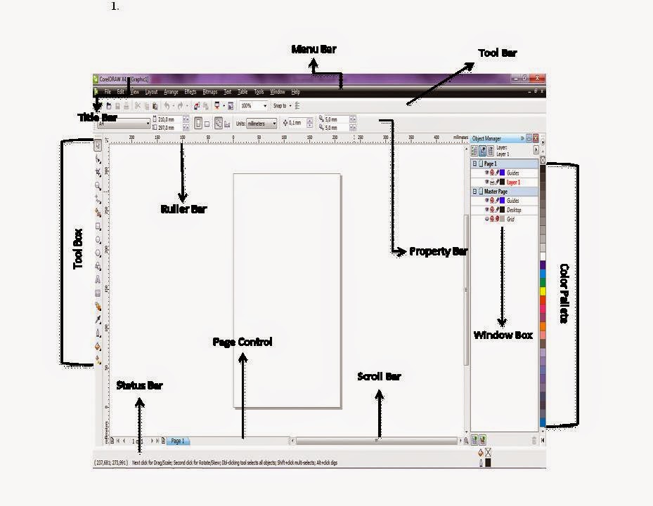 Pengertian Tool-tool yang ada di Corel Draw X4 | Ilmu Komputer