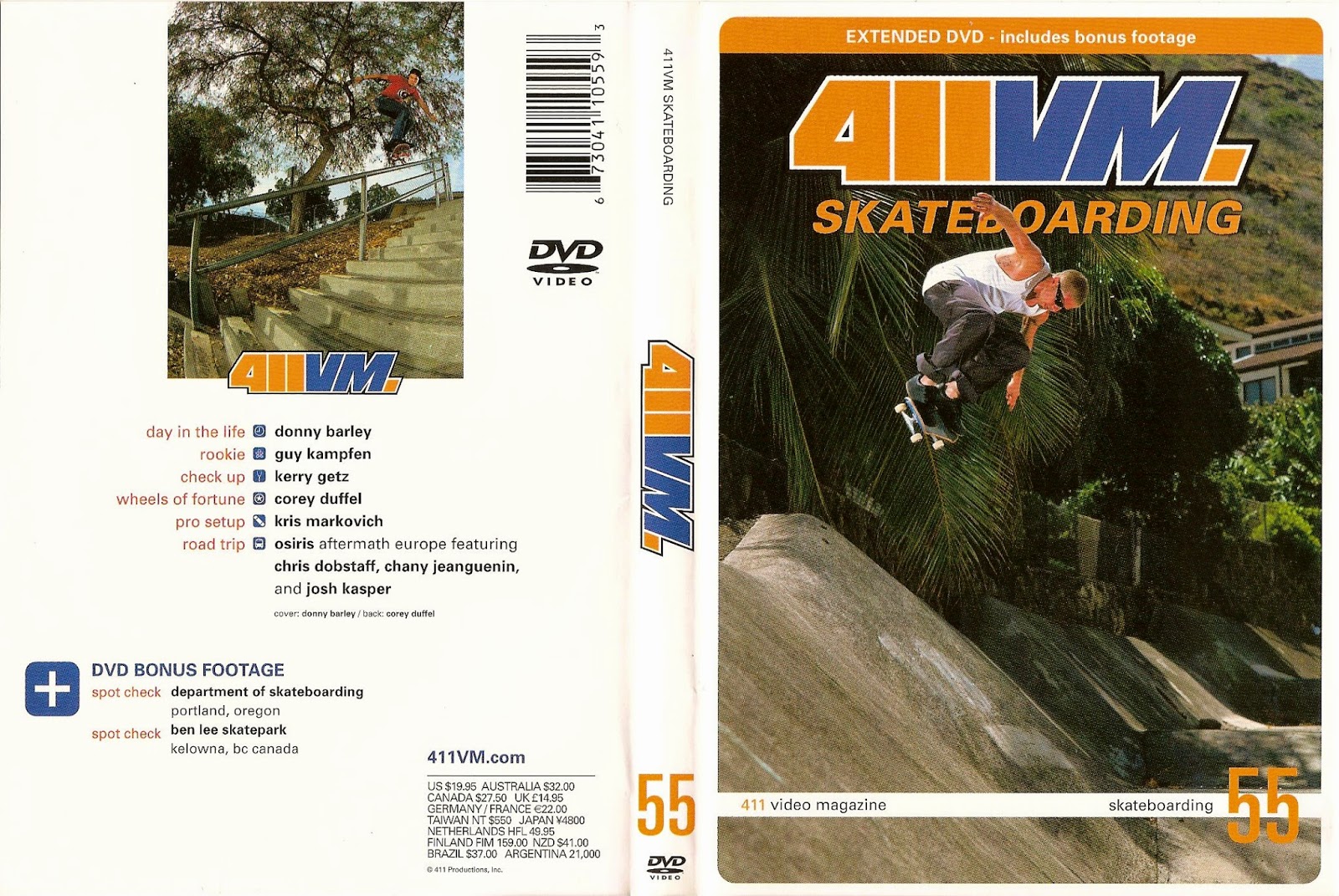 Skate Video Collection: 411VM - Issue 55