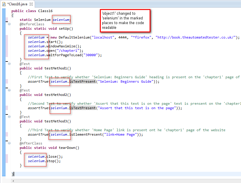 Seleniumone 54 Refactoring The Selenium Automation Code To Make It Readable