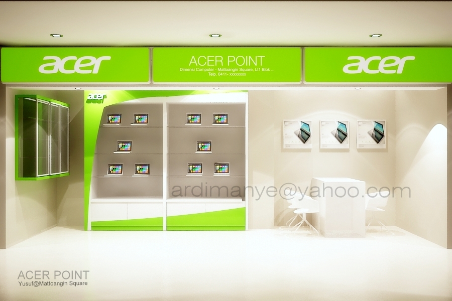 Desain interior - Acer Point @ Mattoangin Square, Makassar - Rumah Garis