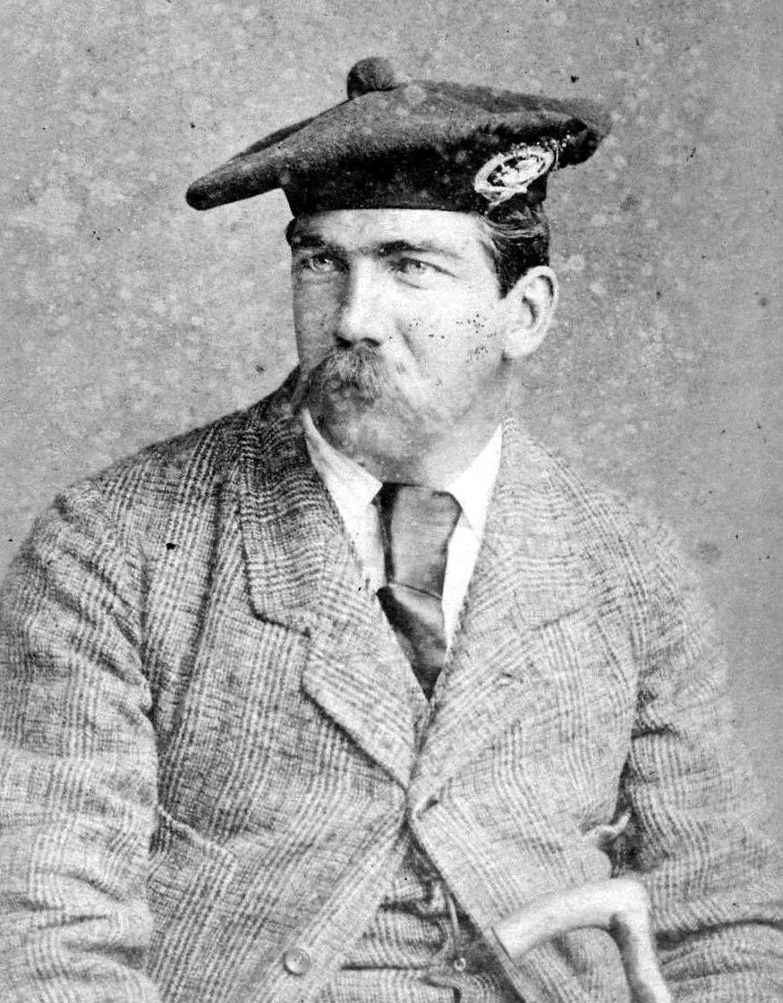 Tour Scotland: Old Photograph Scotsman Banff Scotland