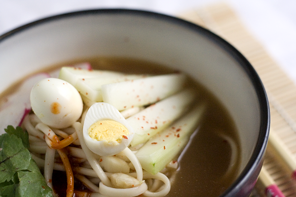 TASTY TRIX: Nontraditional Naengmyeon: Spicy Cold Korean Noodles and ...
