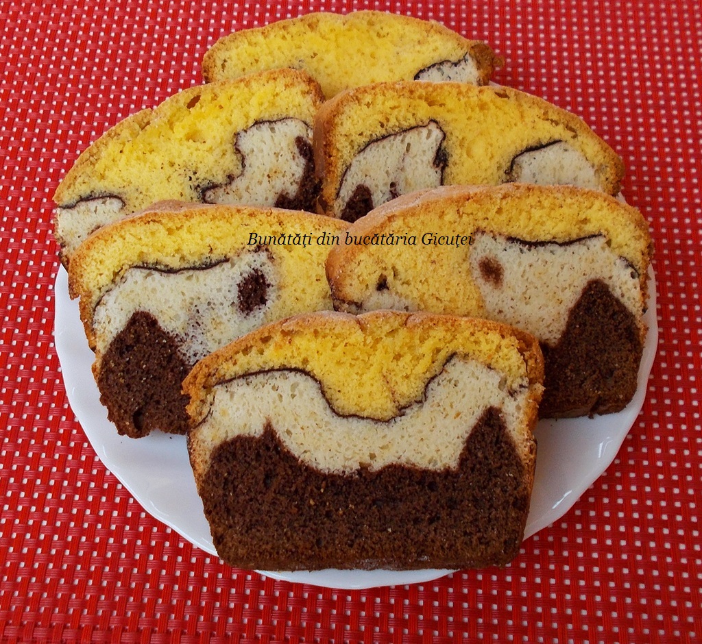 Chec in trei culori - Bunătăți din bucătăria Gicuței