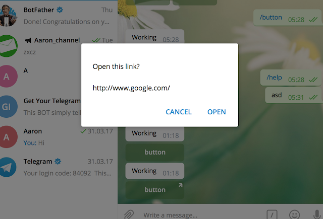 Keyboard Button Php For Telegram Bot Tutorial It News