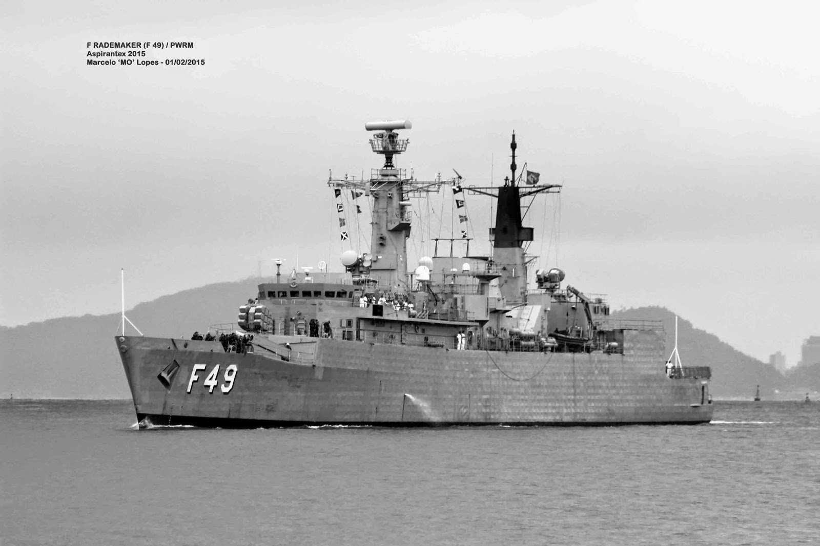 Santos Shiplovers: F. Rademaker (F 49) - Aspirantex 2015, Santos (Imagens)