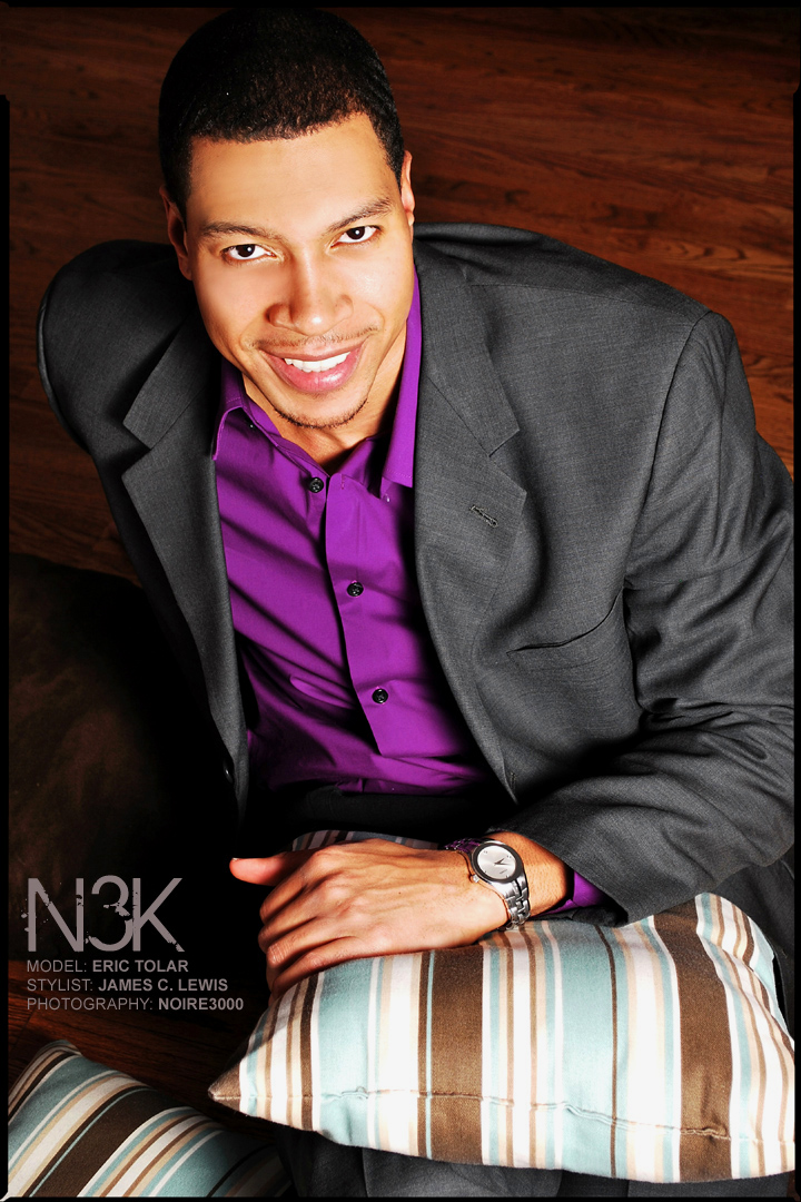 Noire Homme: MODEL: ERIC TOLAR