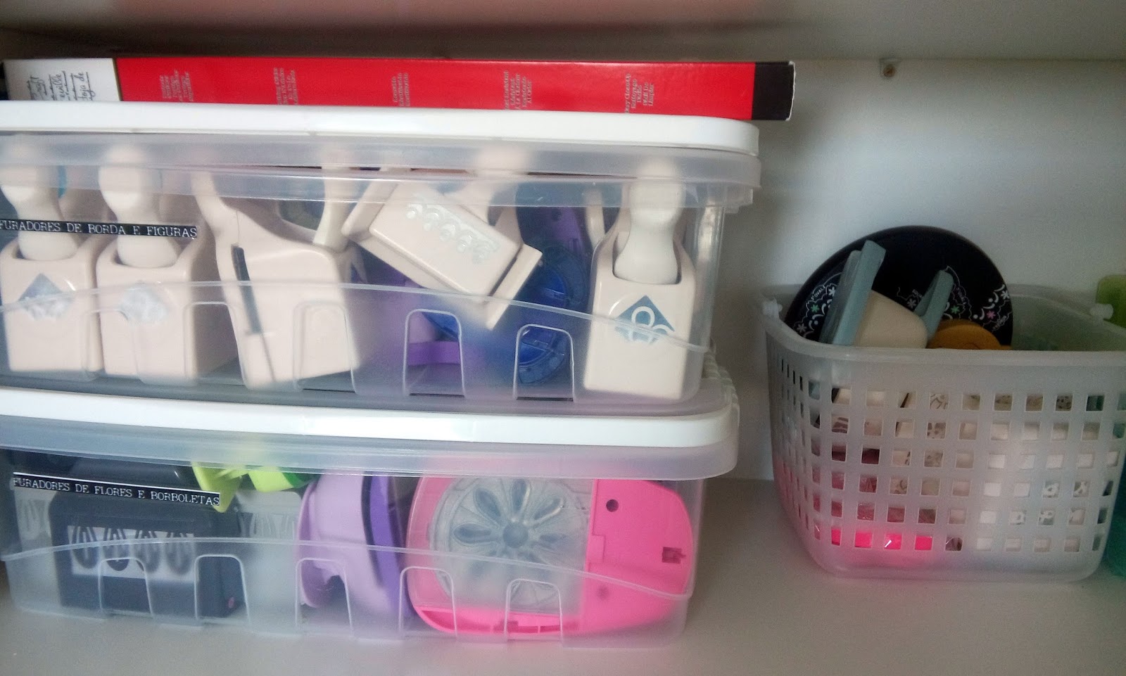 Scrap Space da Lelé: [DICA]: Ideias para organização de Scrap Canto