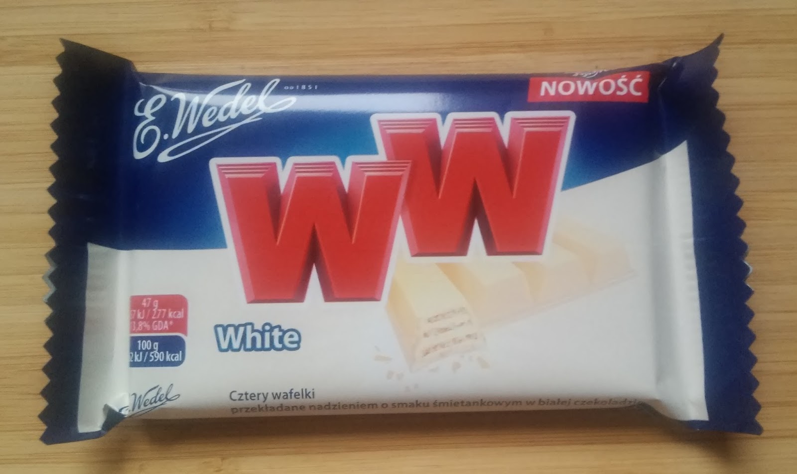 Kraina Kaczek w Czekoladzie: Wedel, WW White