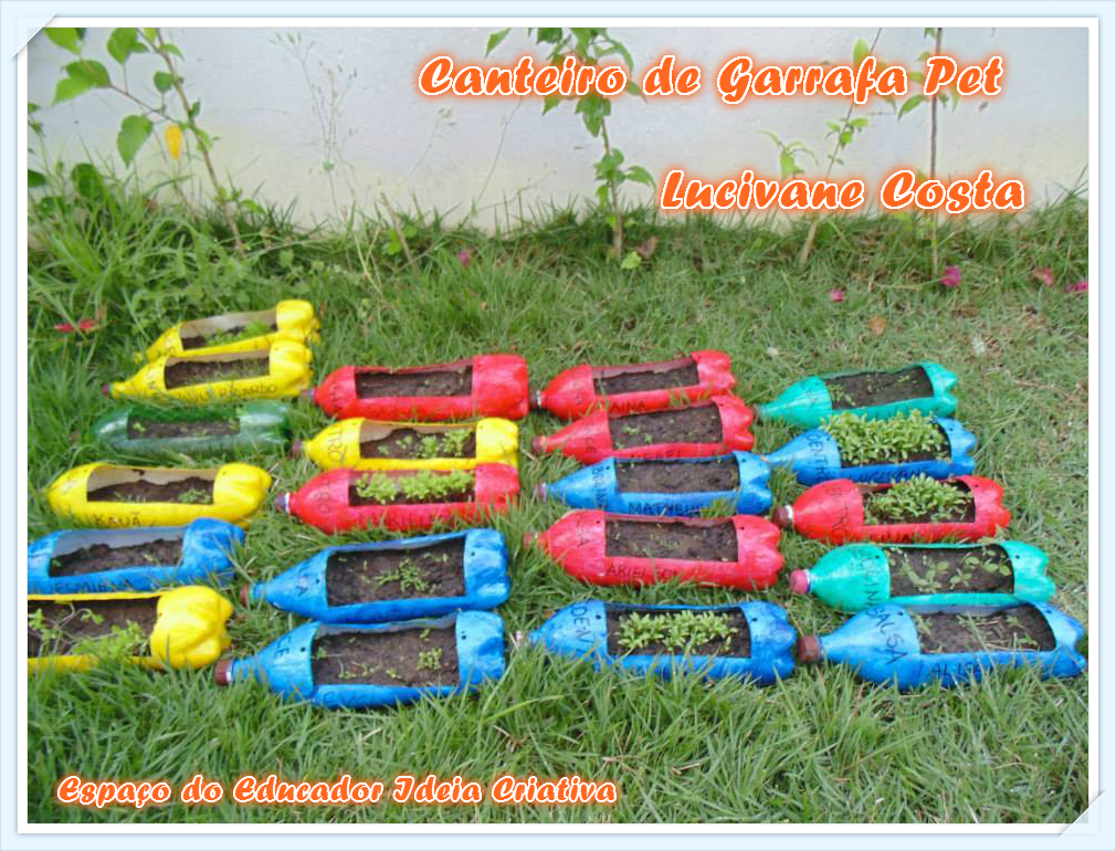 Projeto Horta Na Escola Com Garrafa Pet - ZULEDU