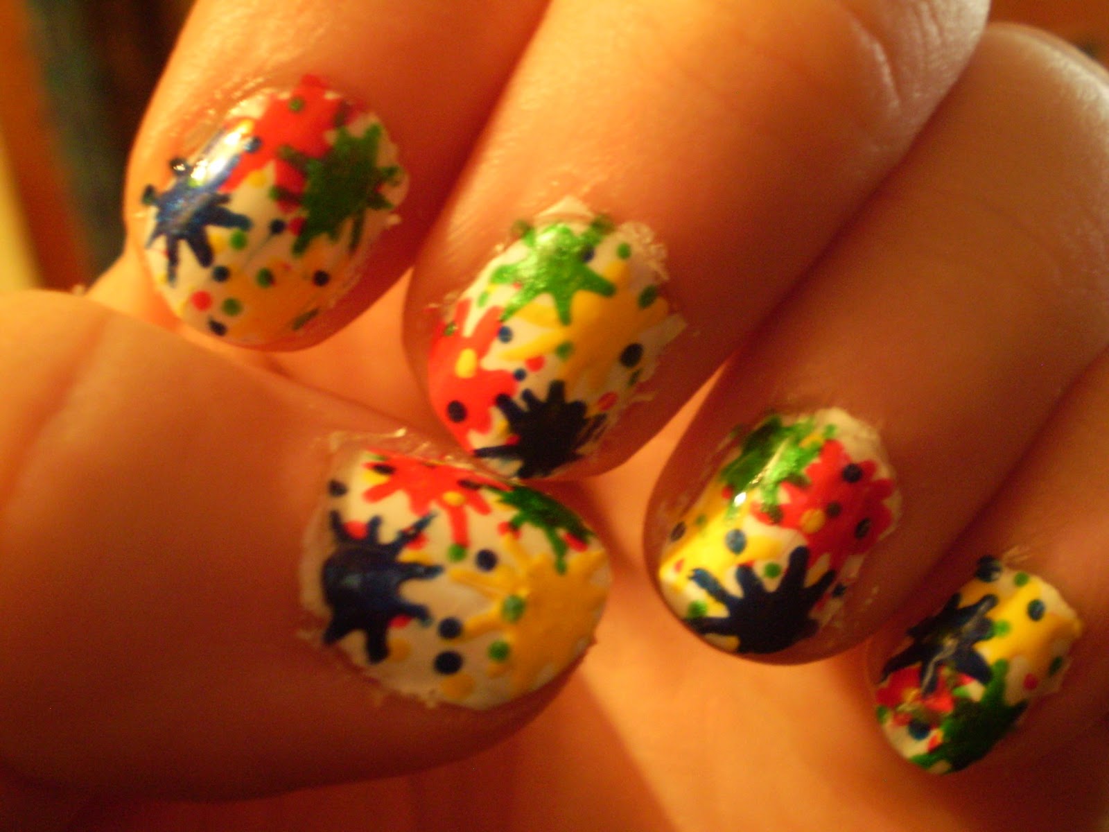 How To Paint Splatter Nails at Krystal Anaya blog