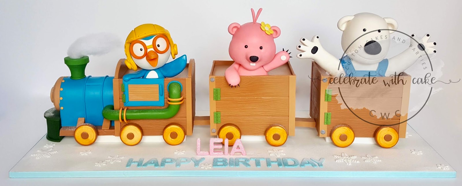 Celebrate with Cake!: Pororo Train Cake