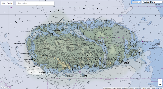 GeoGarage blog: Two canots in the Chausey islands