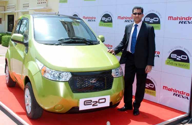 Mahindra Reva launches Mahindra e2o electric car in Jaipur - Blog ...