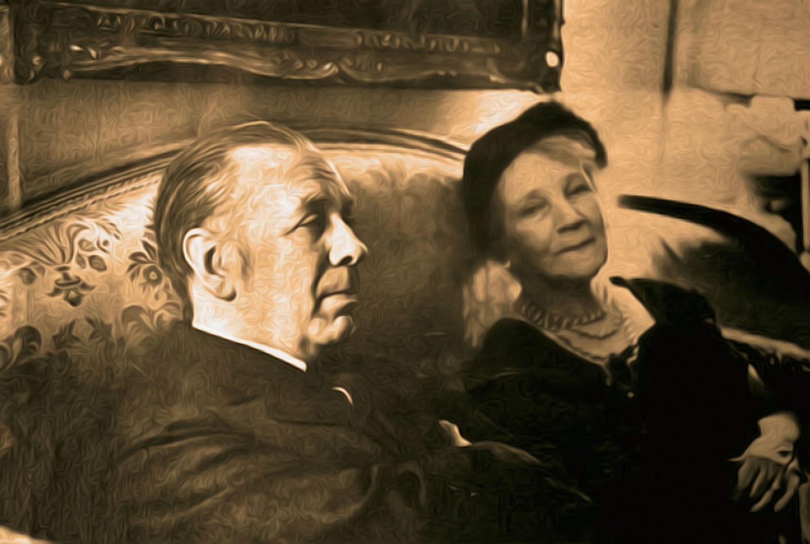 Audio: Borges y Leonor Acevedo de Borges [Madre] | Borges en el Museo ...