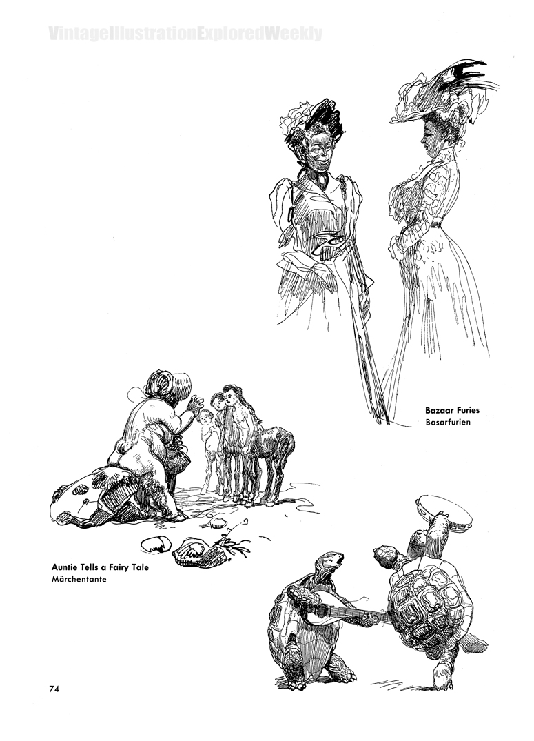 V I E W-Vintage Illustration Explored Weekly: Heinrich Kley, Grand ...