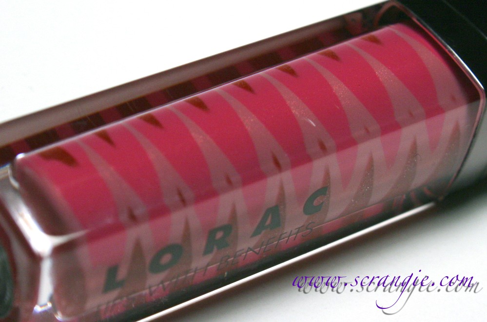 Scrangie: LORAC Lips With Benefits Lipgloss Spring 2012 Swatches and Review