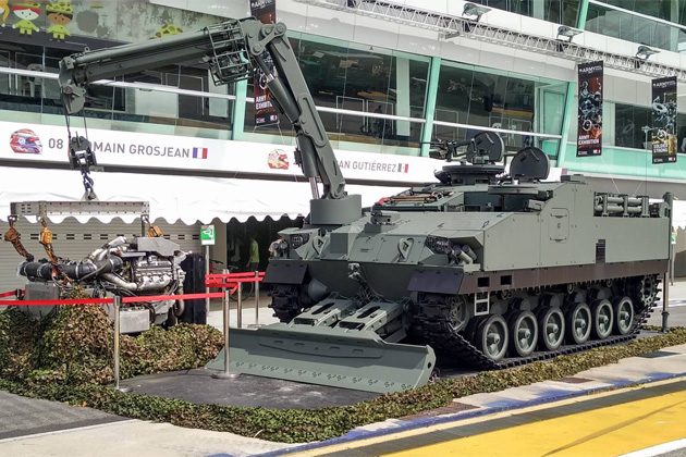 DEFENSE STUDIES: Singapore Shows off New ARV and Leopard Sights