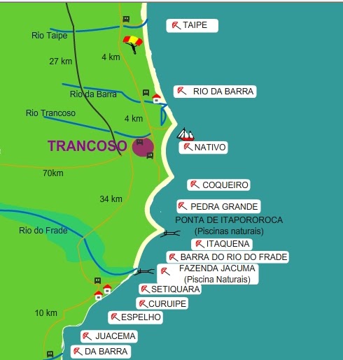 Diário da Joaquina: TRANCOSO - Um paraíso no sul da Bahia. Você conhece?