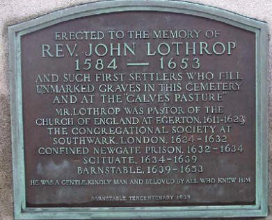 Turn the Hearts: Rev. John LATHROP (13th great grandfather) Religious ...