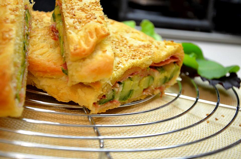 Strudel Speck, Brie e zucchine