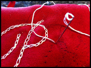 Personalized Stockings & Tree Skirts ~ Sparkly Polliwog