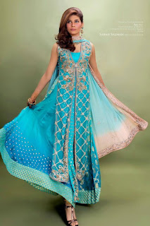 Sarah Salman Embroidered Formal Wear 2012