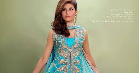 Sarah Salman Embroidered Formal Wear 2012