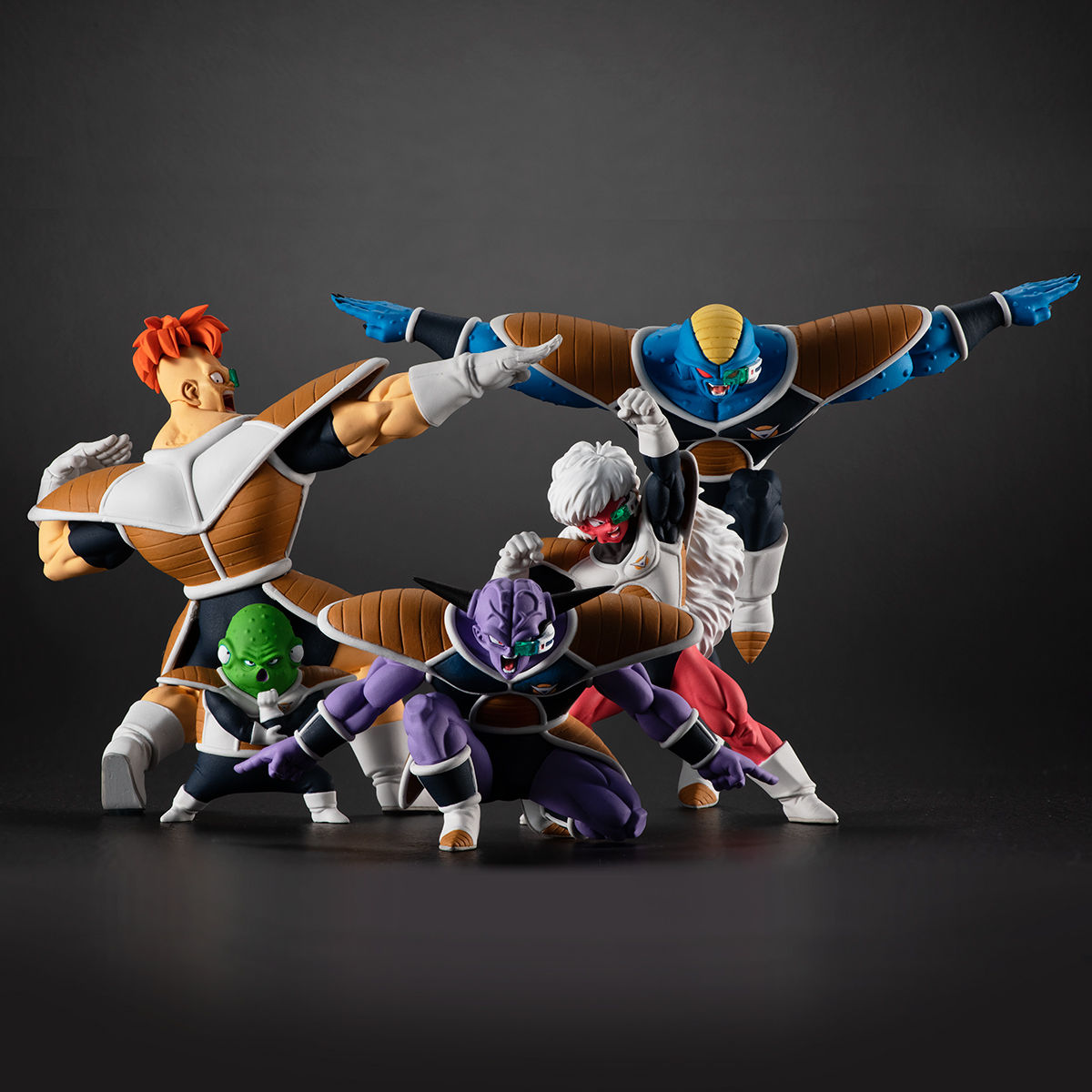 HG Dragon Ball - Ginyu Tokusentai set (Bandai)