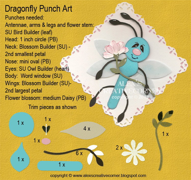 Alex's Creative Corner: Dragonfly Card